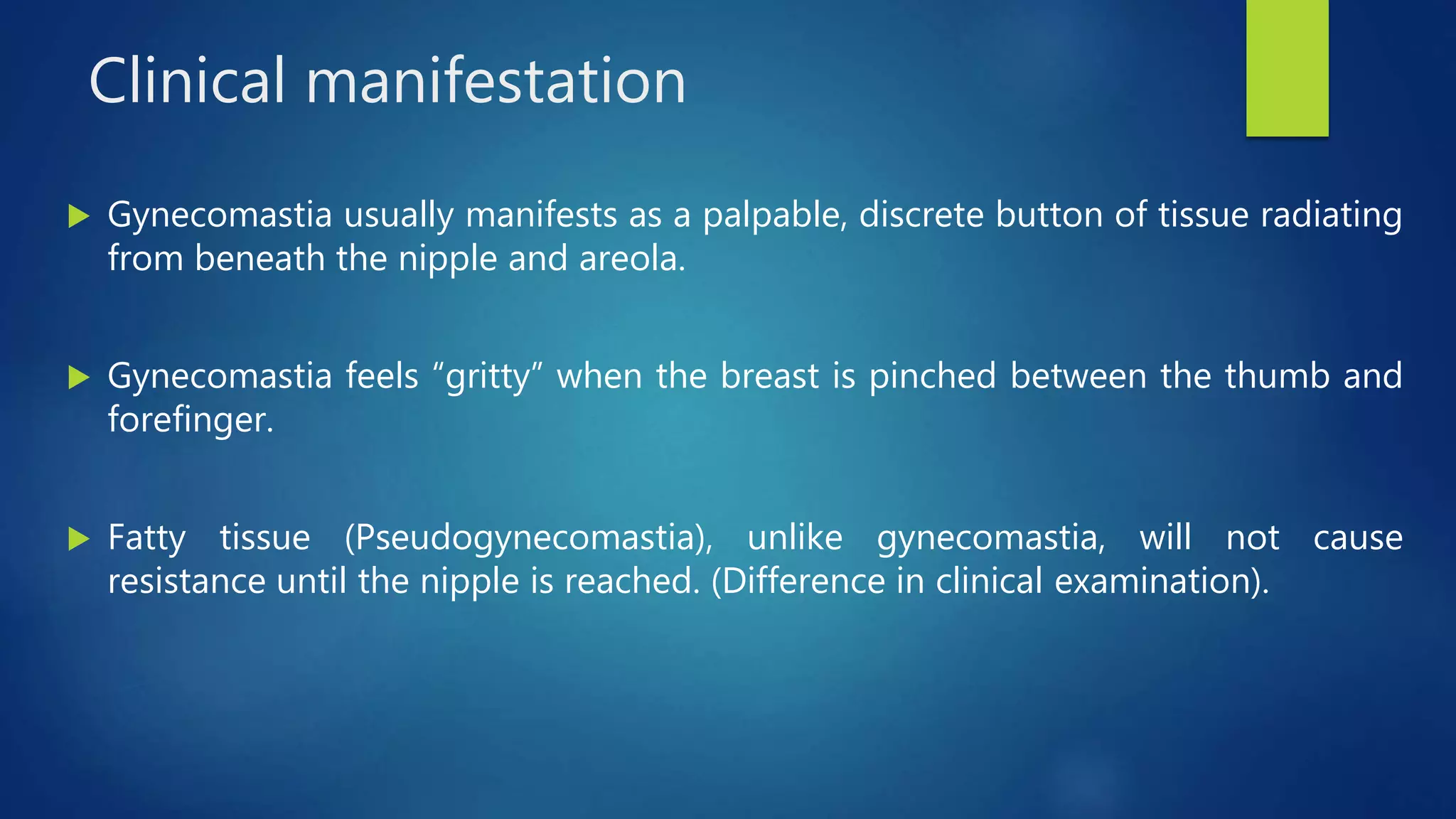 Gynecomastia | PPTX