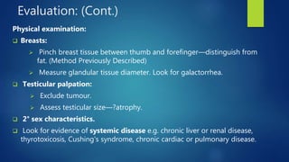 Gynecomastia | PPTX