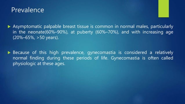 Gynecomastia | PPTX | Hormonal Disorders | Endocrine and Metabolic Diseases