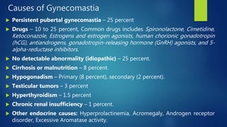 Gynecomastia | PPTX