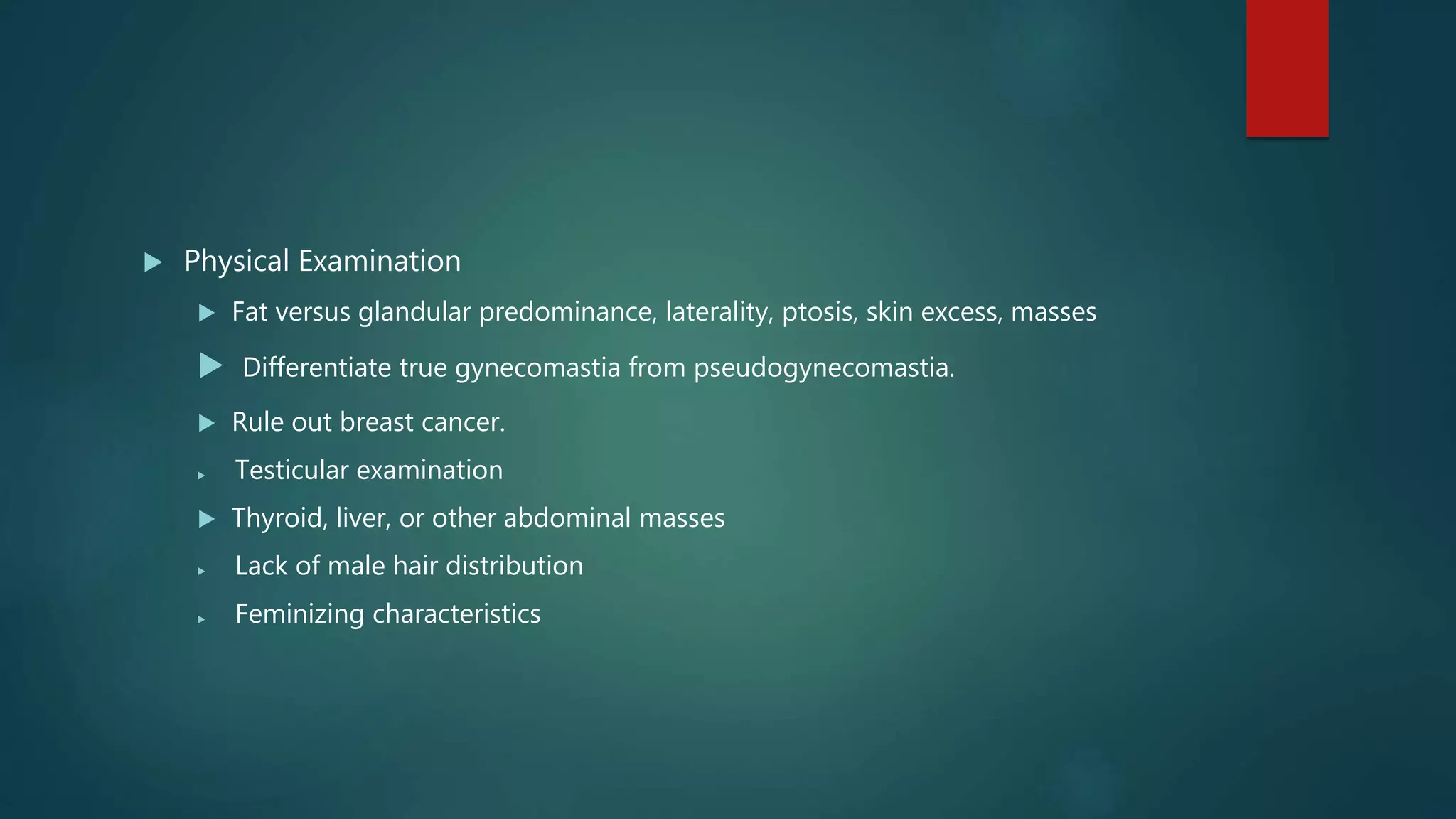Gynecomastia | PPTX