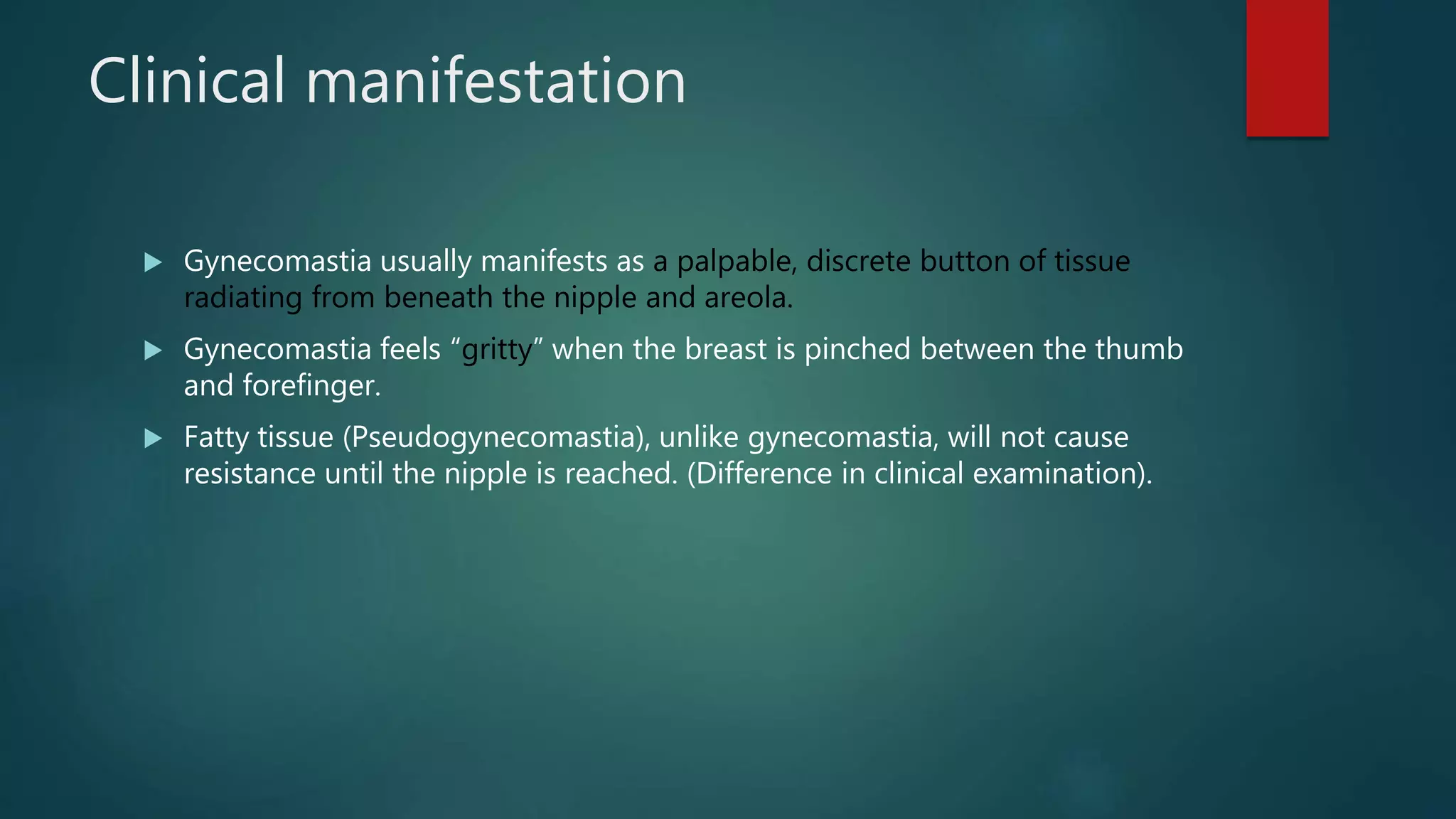 Gynecomastia | PPTX