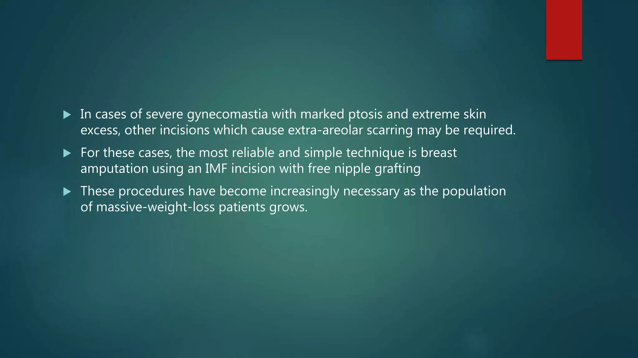 Gynecomastia | PPTX