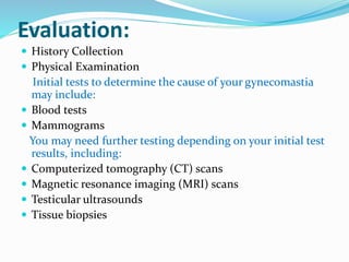 Gynecomastia | PPTX