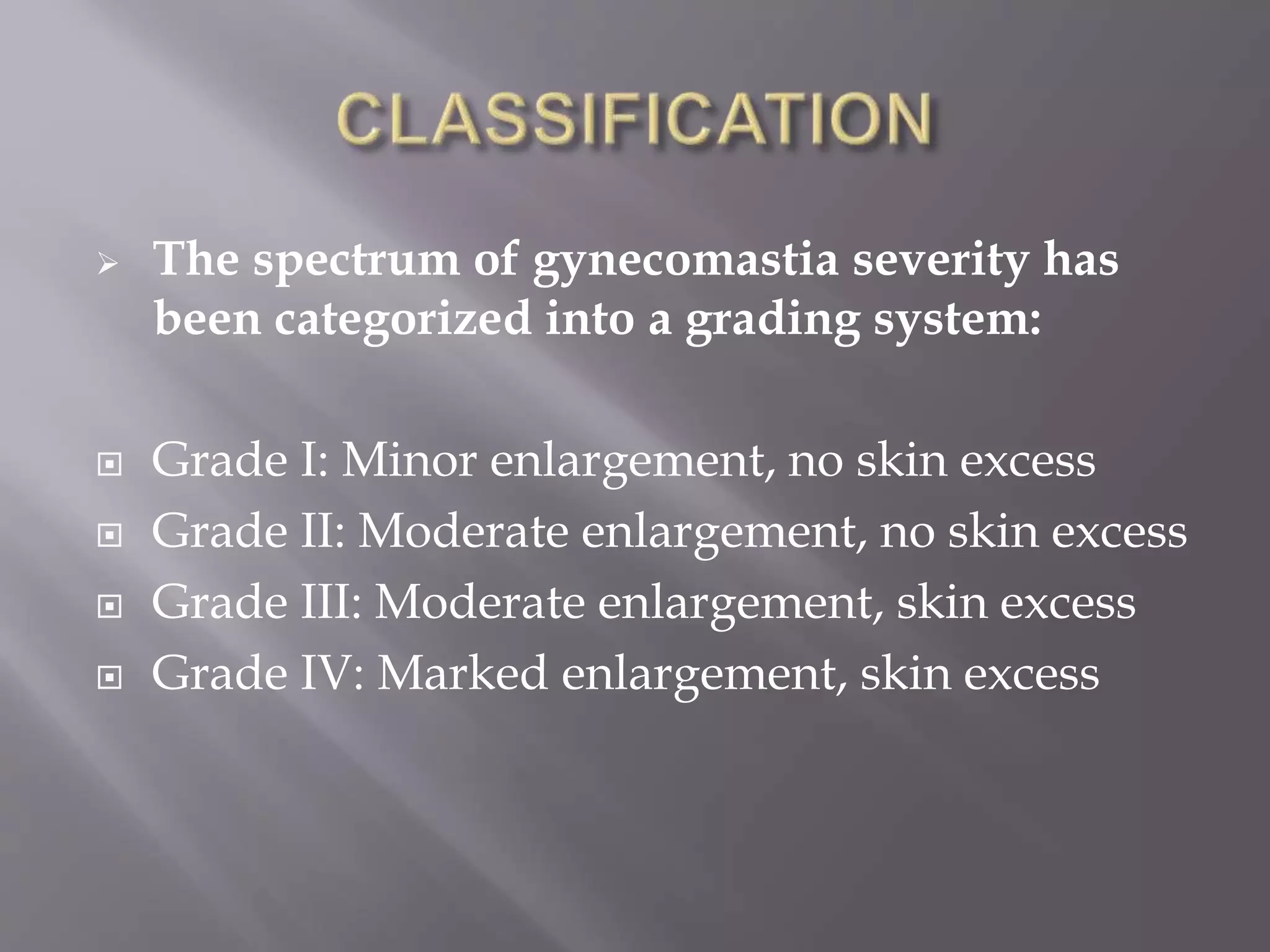 Gynecomastia | PPTX