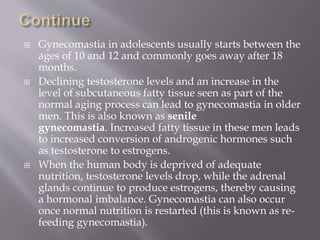 Gynecomastia | PPTX