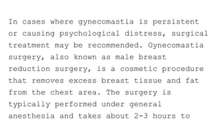 Gynecomastia in Adolescents.pptx