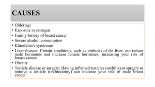 Gynecomastia & Male Breast Cancer.pptx (Male Reproductive System) | PPTX