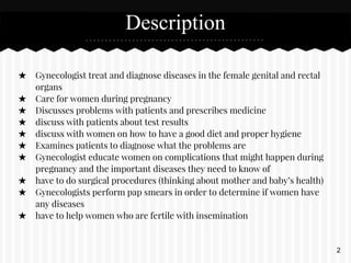 Gynecologist (1) | PDF