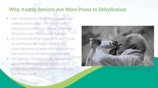 Senior Care Hydration: Understanding the risks of Dehydration in ...