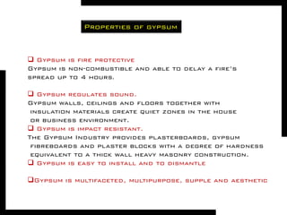 Gypsum | PDF | Home Improvement | Home & Garden