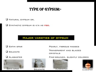 Gypsum | PDF