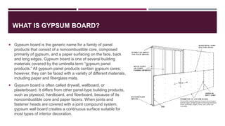 Gypsum | PPTX