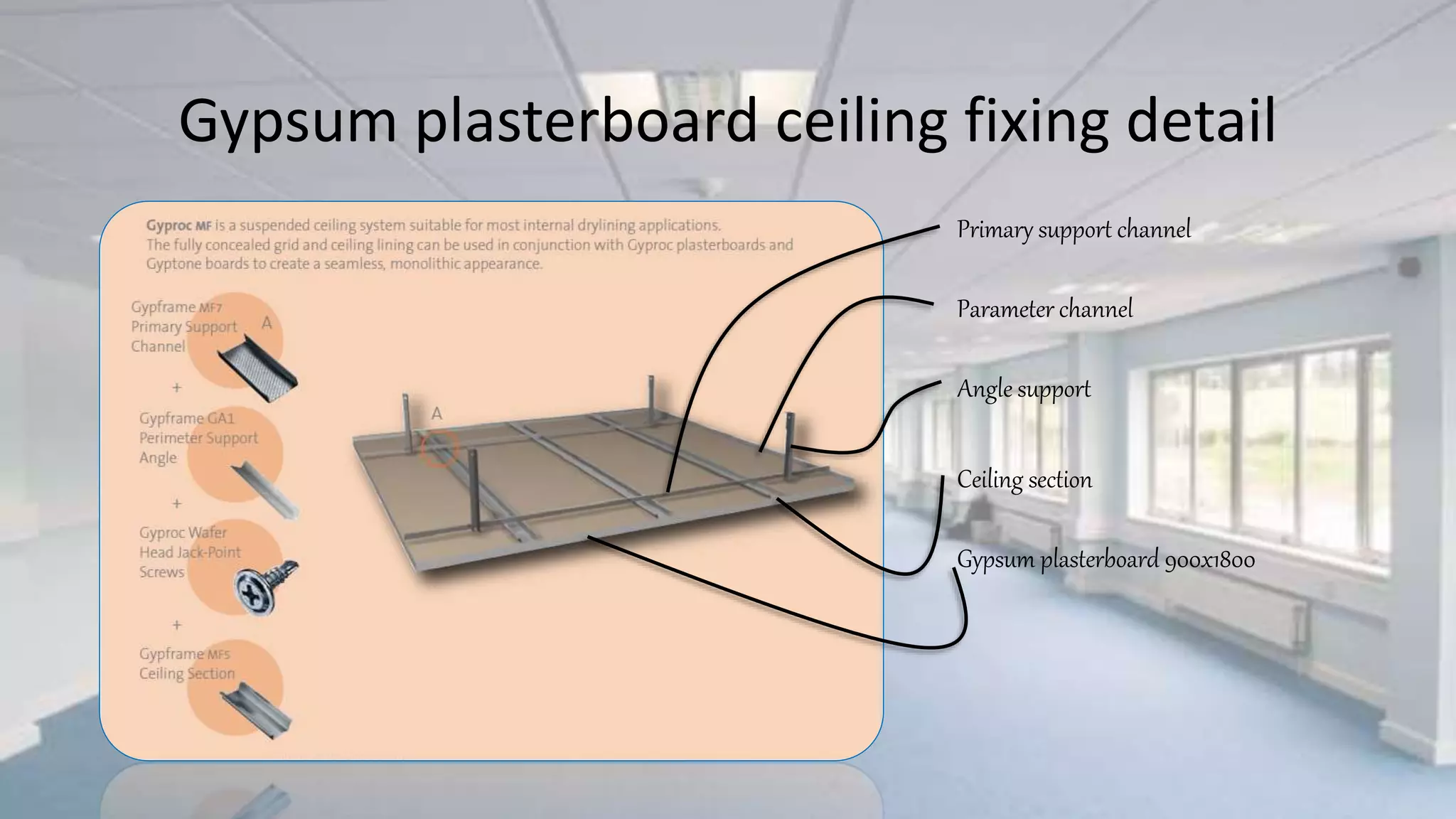 Gypsum board | PPTX | Home Improvement | Home & Garden