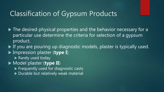 Chapter 16: Gypsum | PPTX