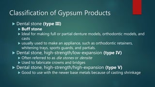 Chapter 16: Gypsum | PPTX