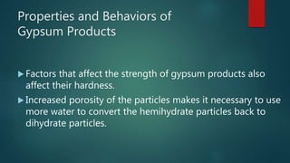 Chapter 16: Gypsum | PPTX