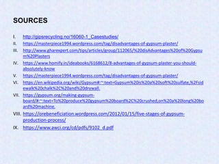 Gypsum | PPTX