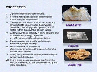 Gypsum | PPTX