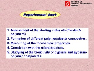 Gypsum polymer composites 2008 | PPT