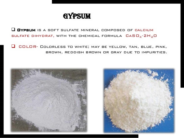 Gypsum pdf