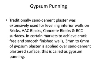 Gypsum Plastering.pptx