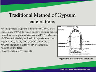 GYPSUM PLASTER | PPTX