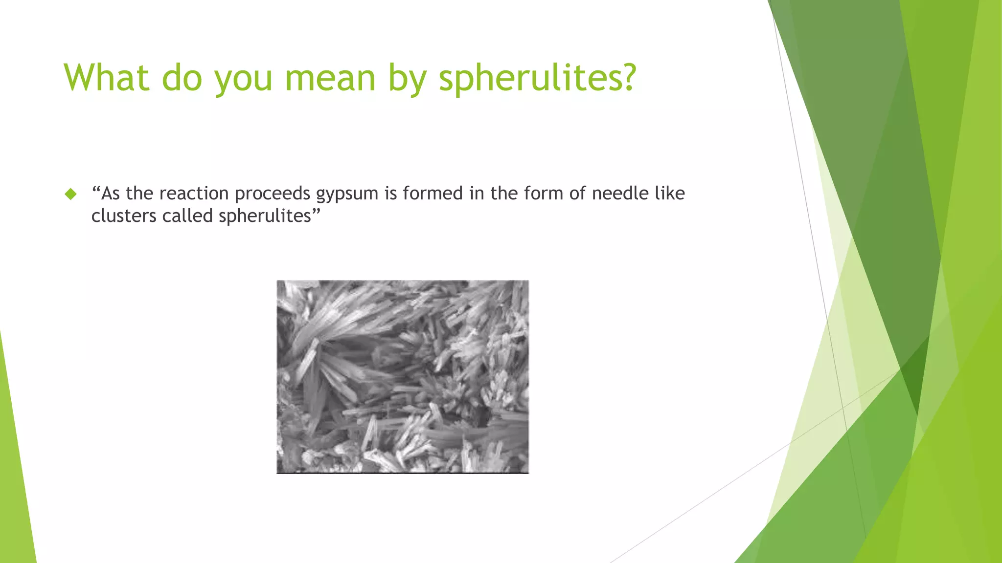 GYPSUM PRODUCTS DENTAL MATERIALS | PPTX