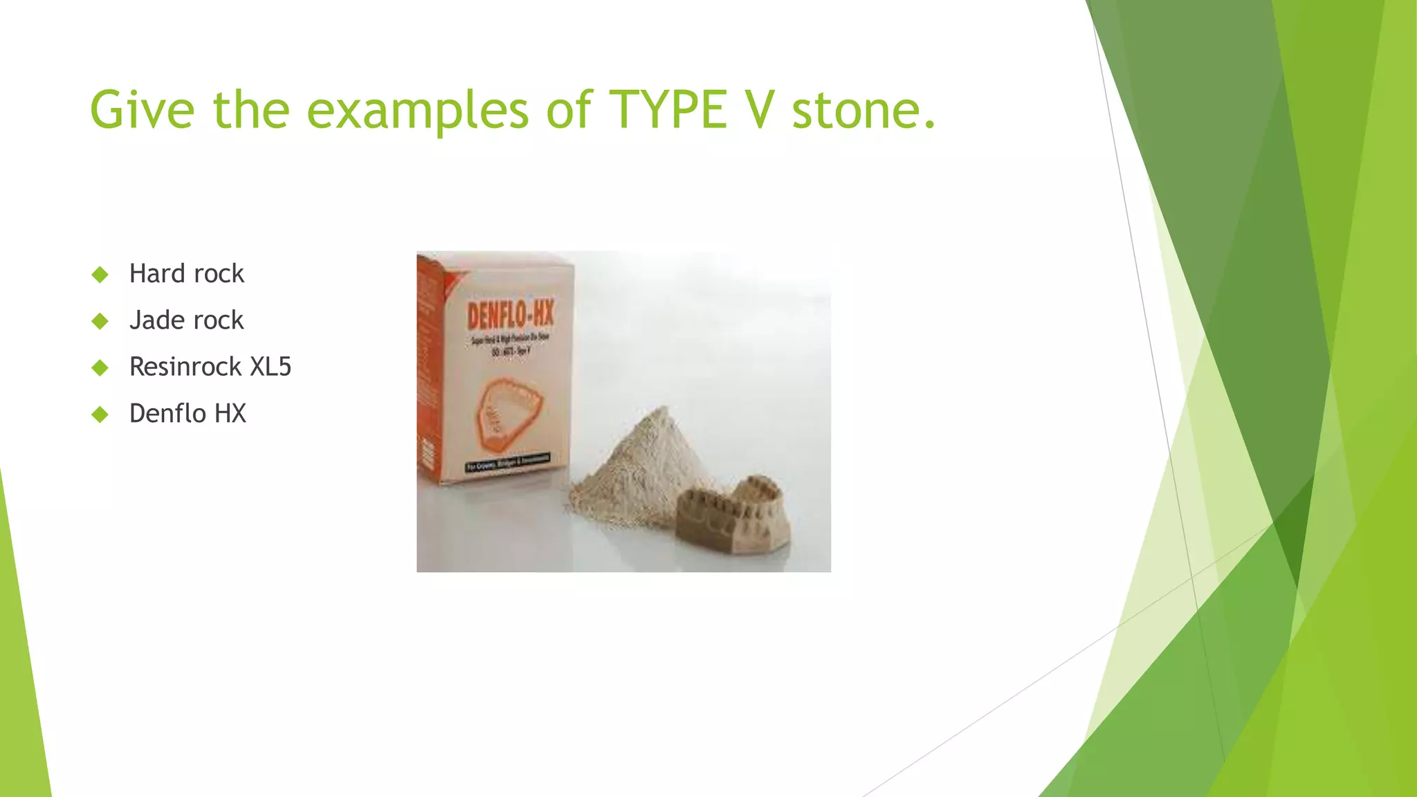 GYPSUM PRODUCTS DENTAL MATERIALS | PPTX