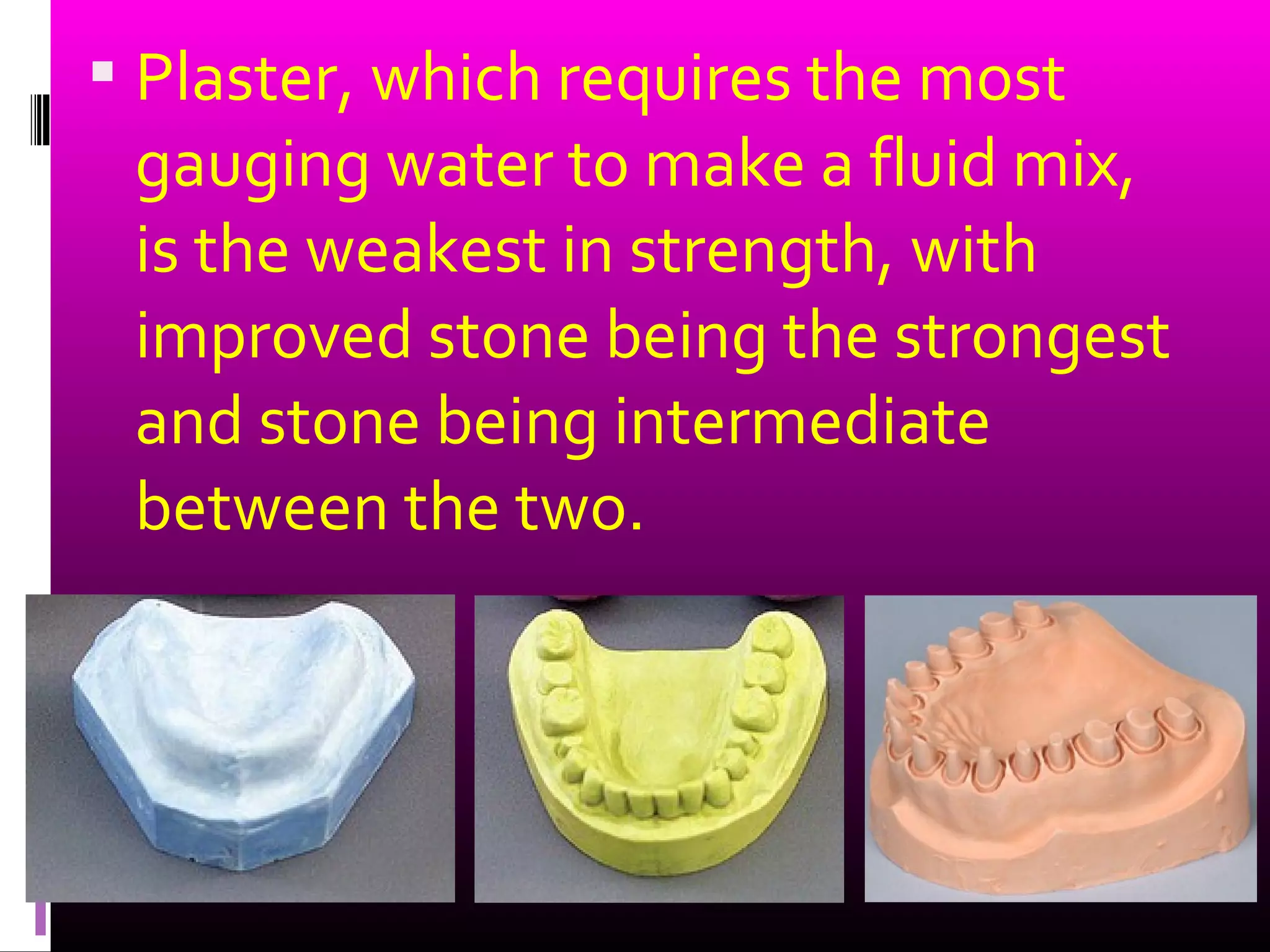 Gypsum products | PPT