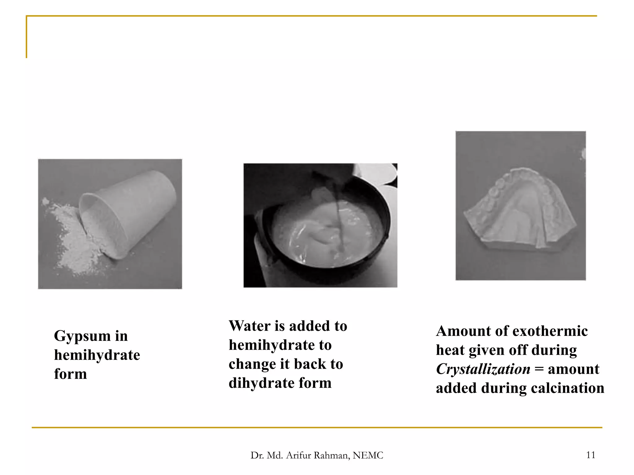 Gypsum products | PPSX