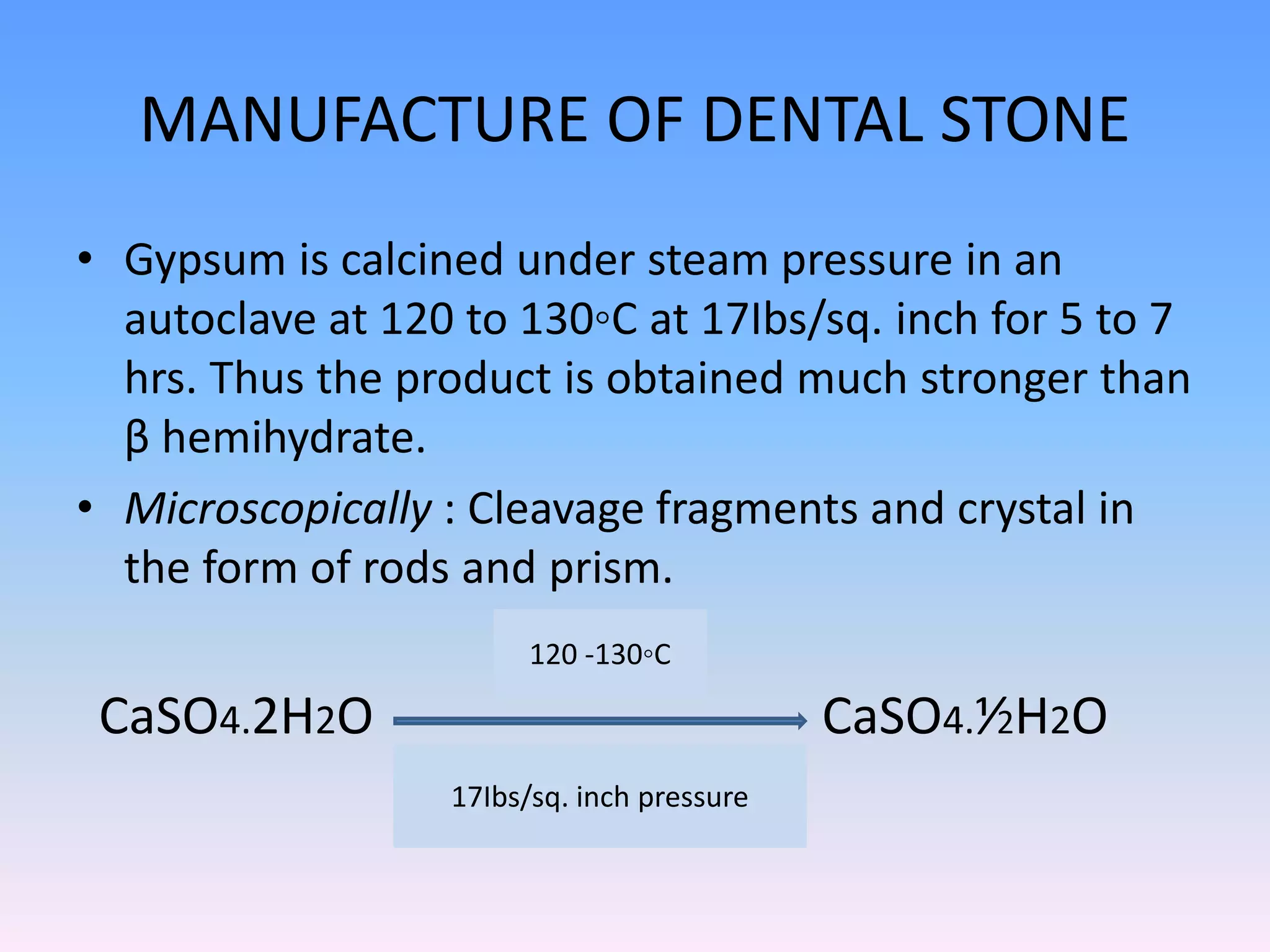Gypsum products | PPTX