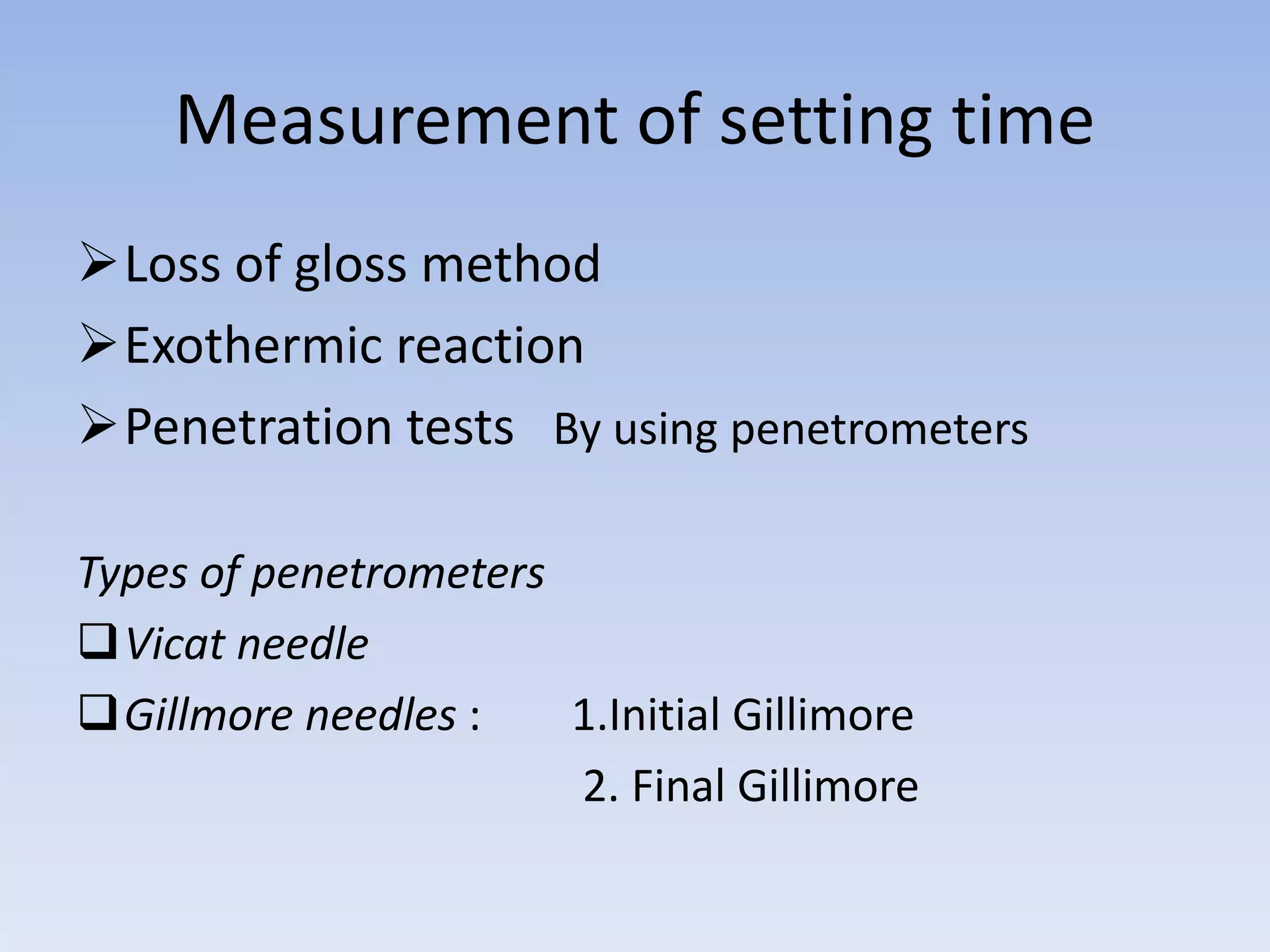 Gypsum products | PPTX