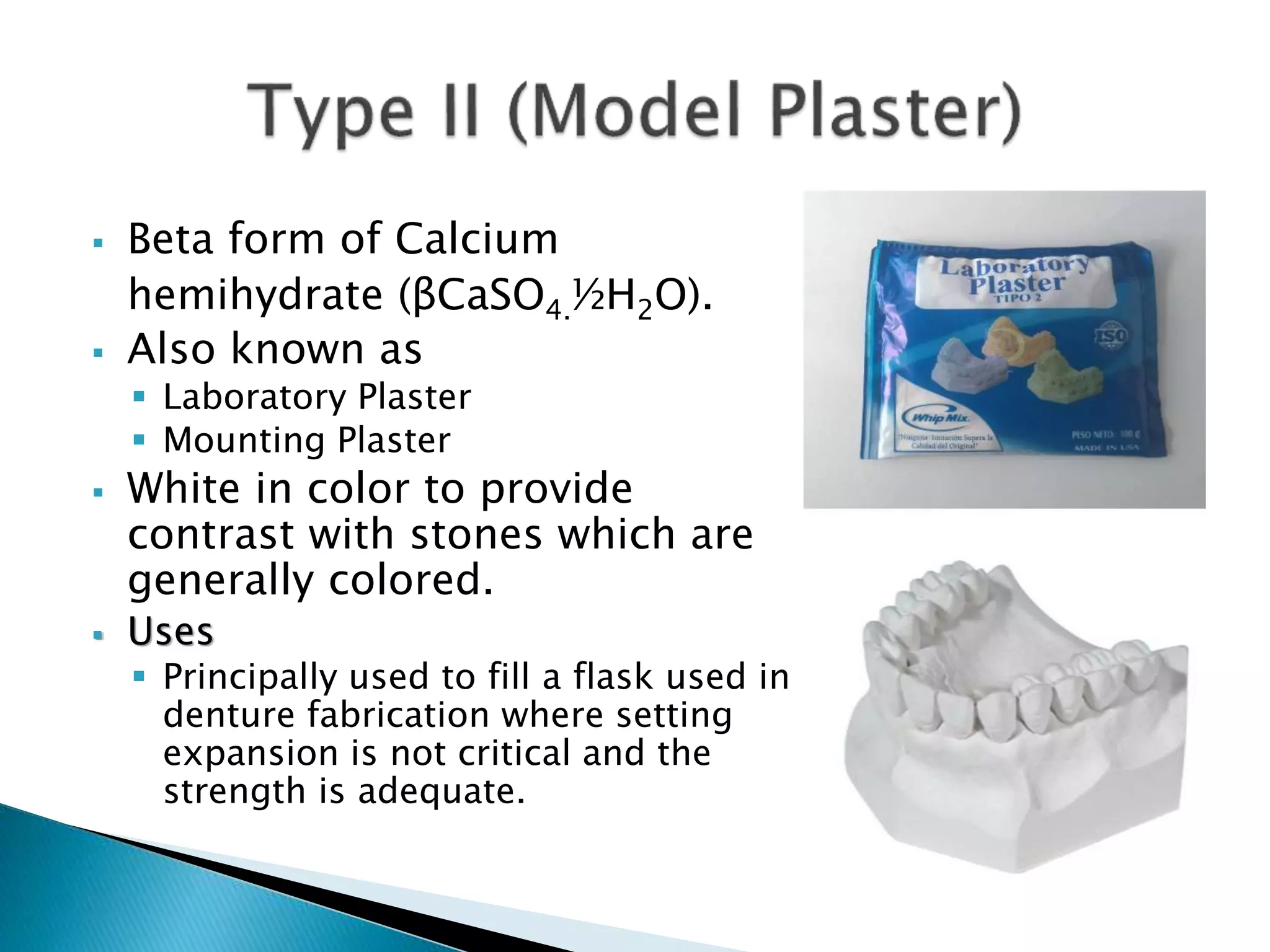 Gypsum products | PPTX