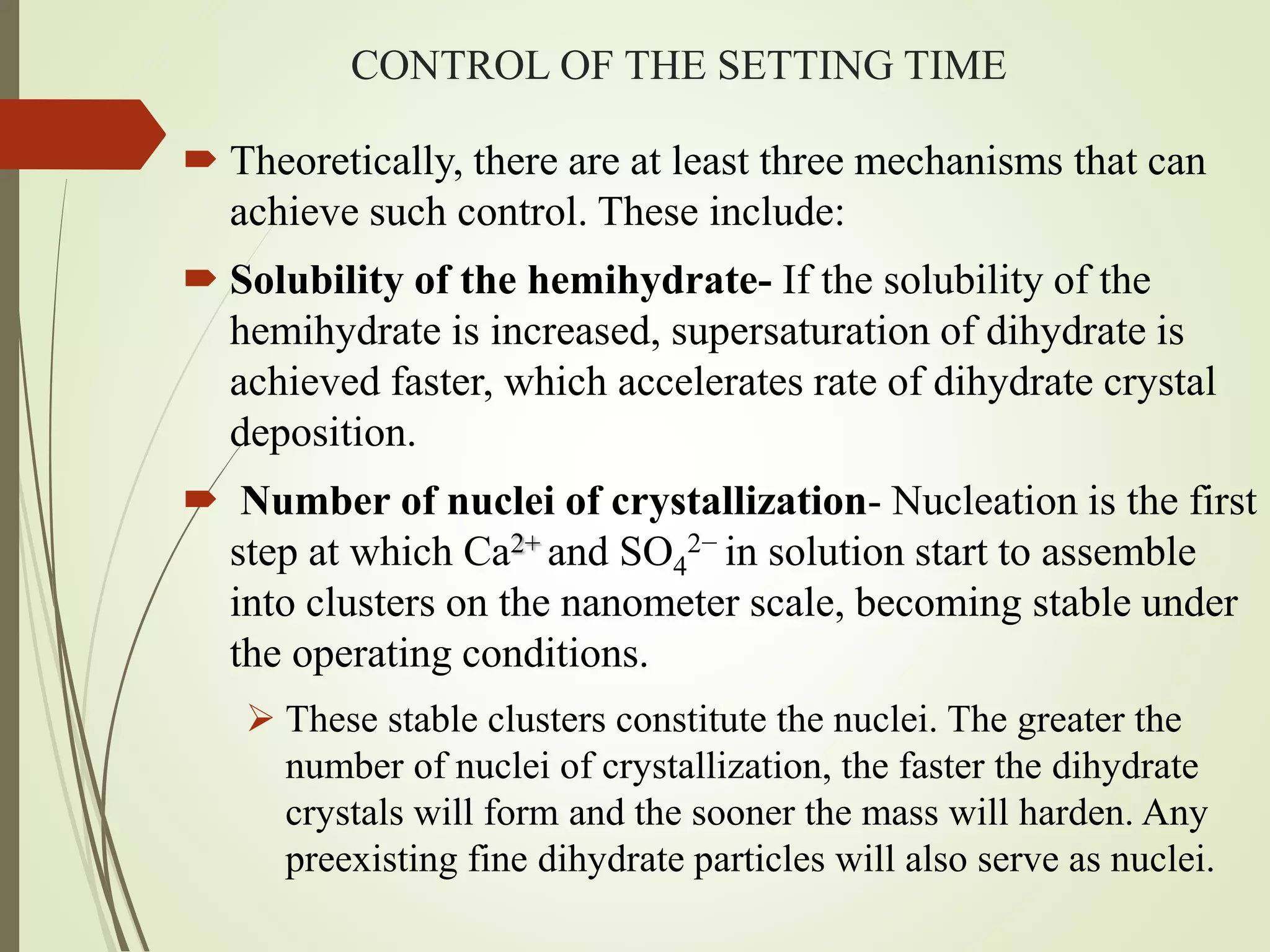 Gypsum products | PPTX