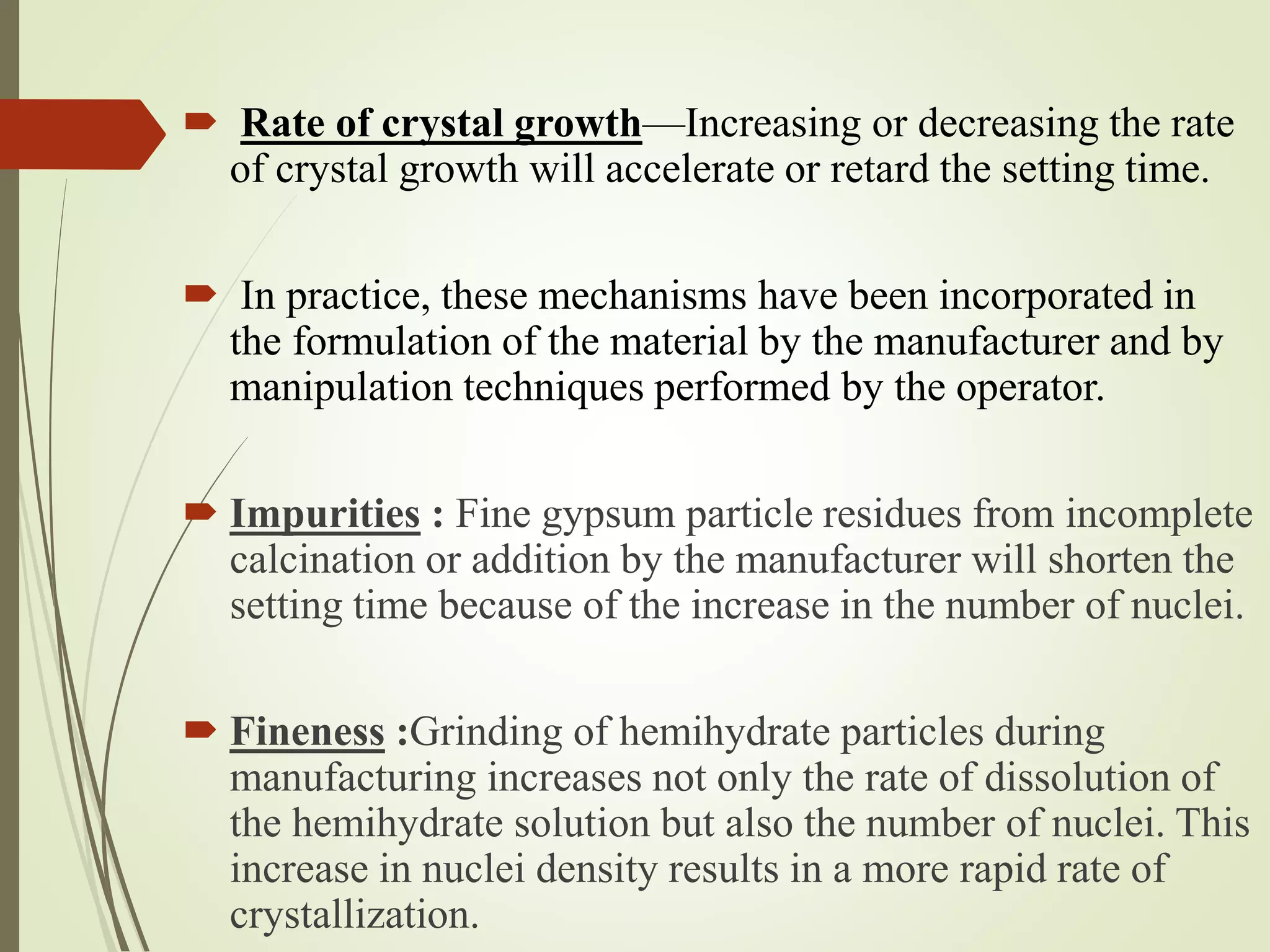 Gypsum products | PPTX