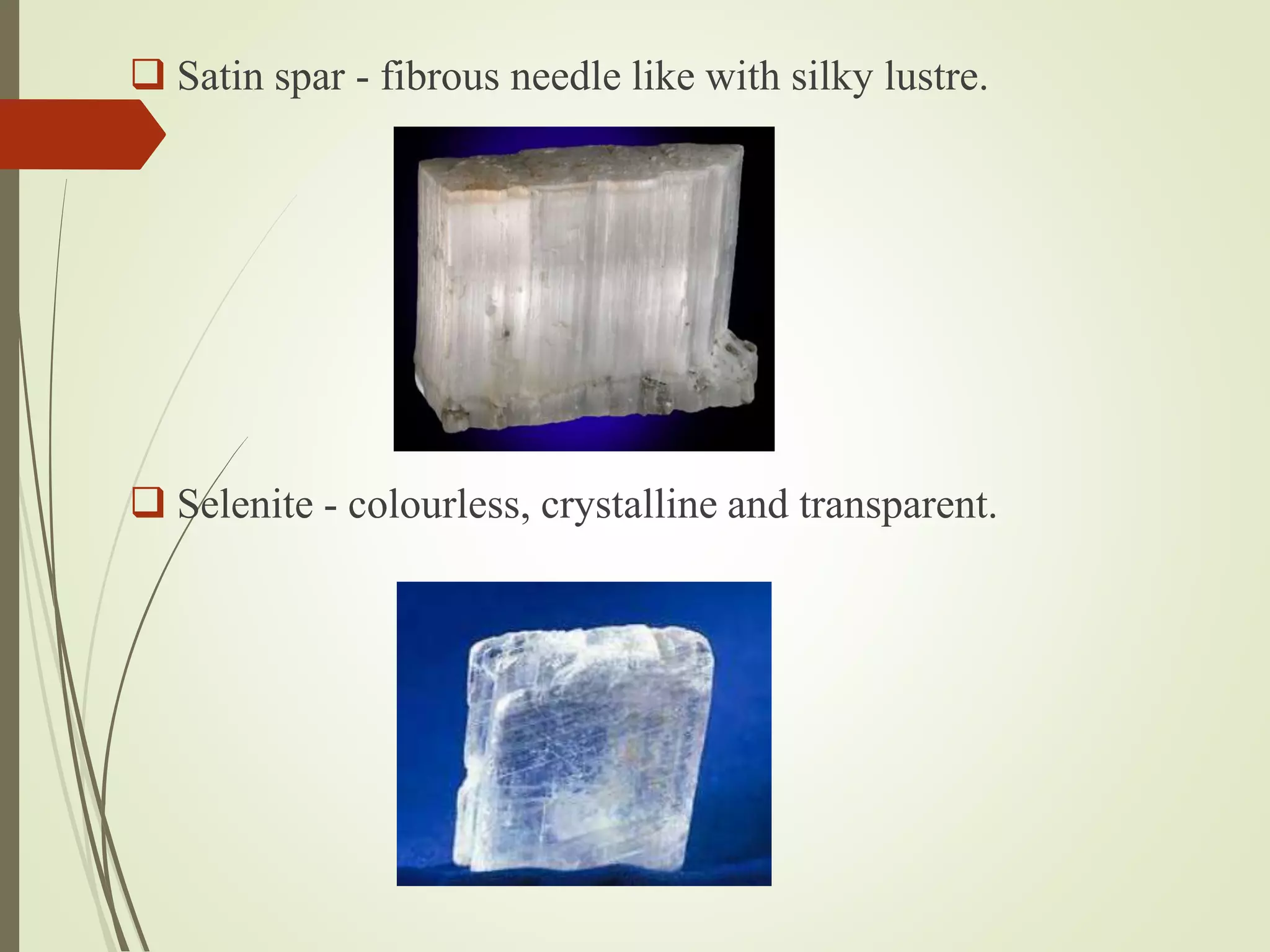 Gypsum products | PPTX