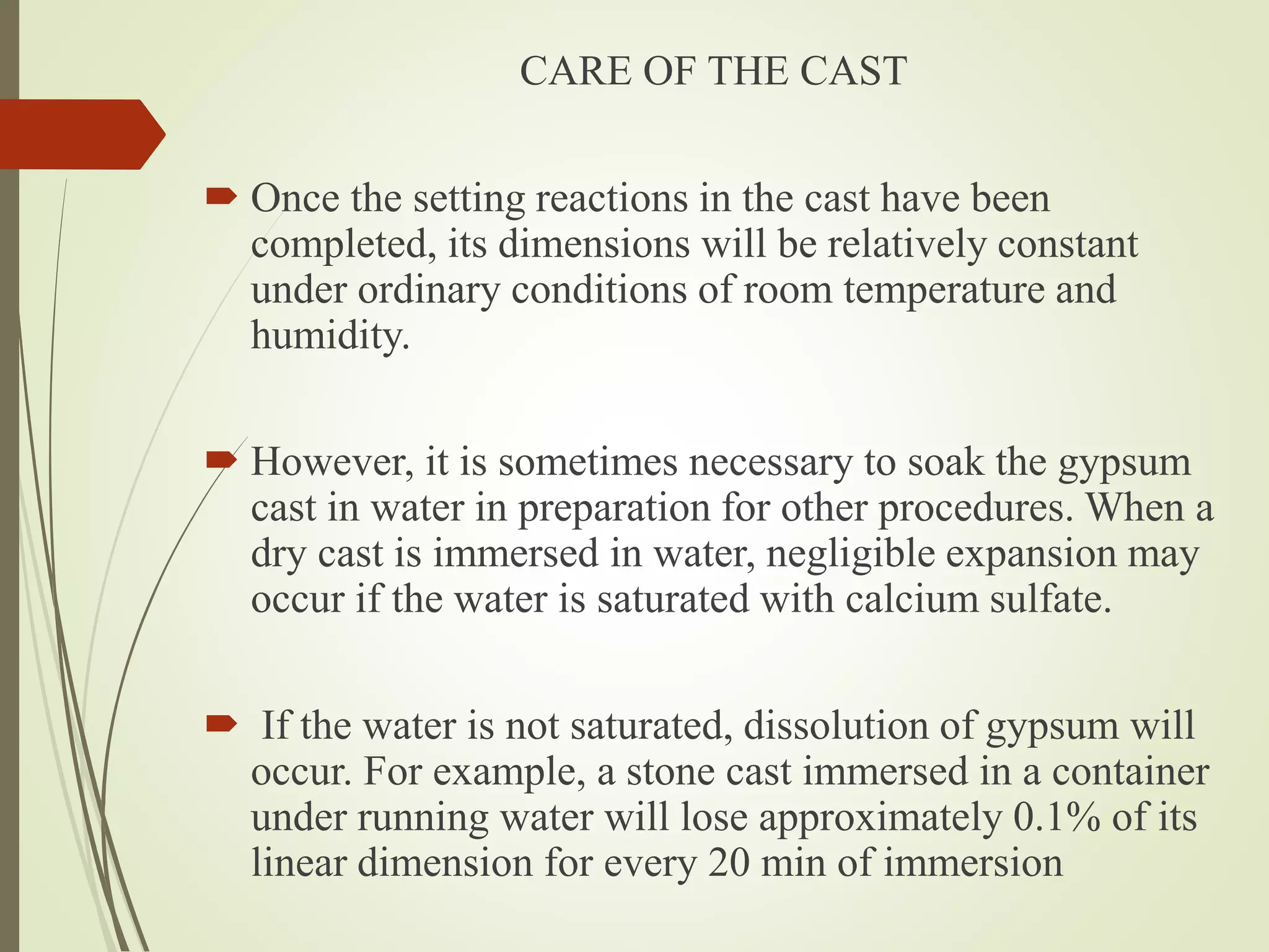 Gypsum products | PPTX