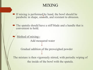 Gypsum products | PPTX