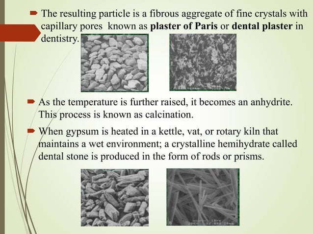 Gypsum products | PPTX