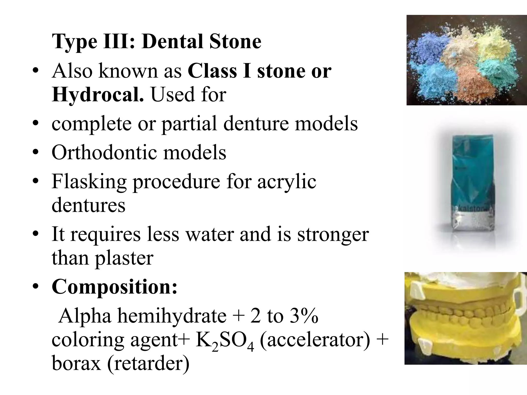 Gypsum Products | PPTX