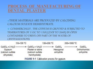 Gypsum products | PPT