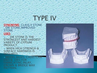 Gypsum products | PPT