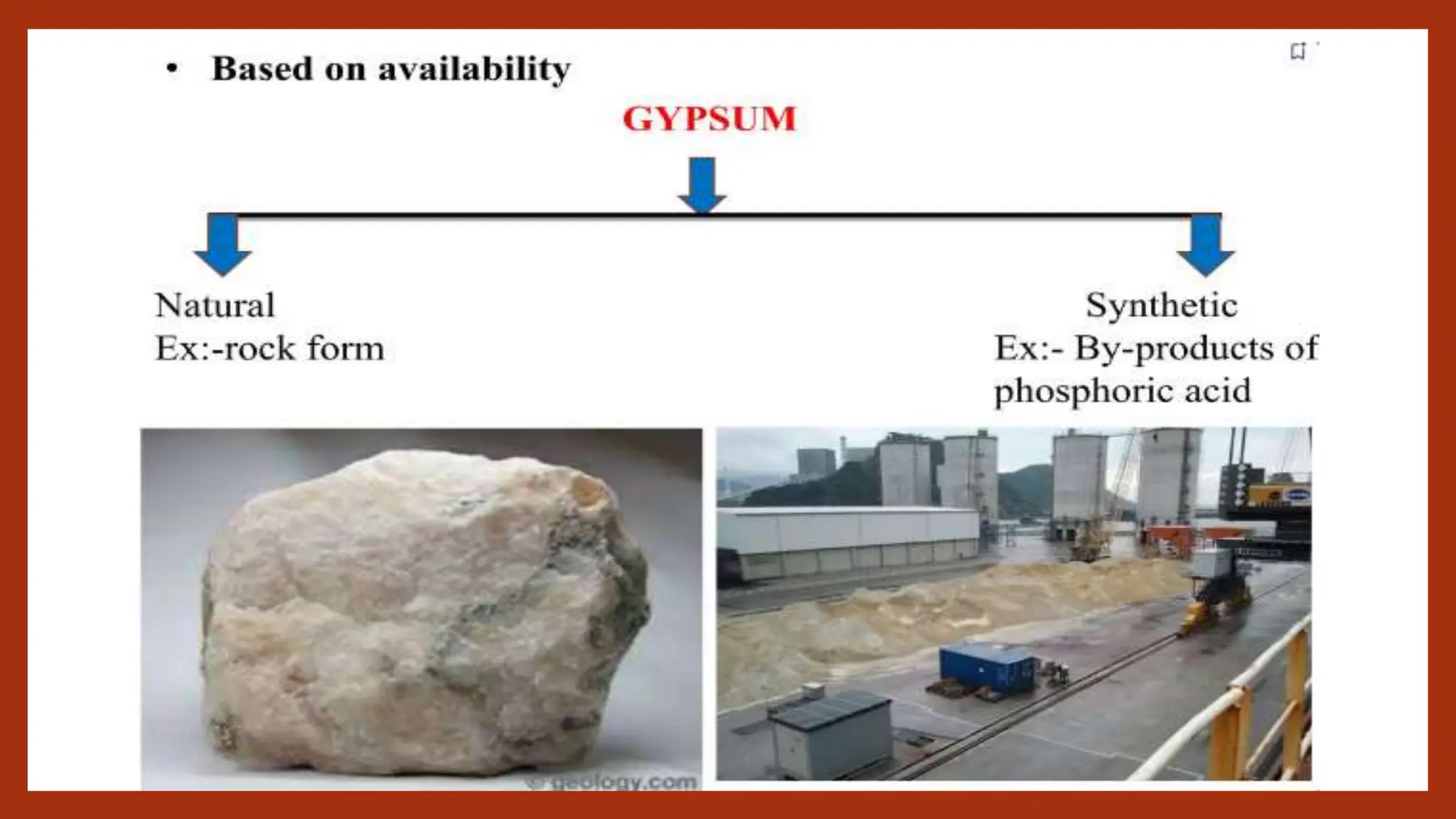 Gypsum products part -1 | PPTX