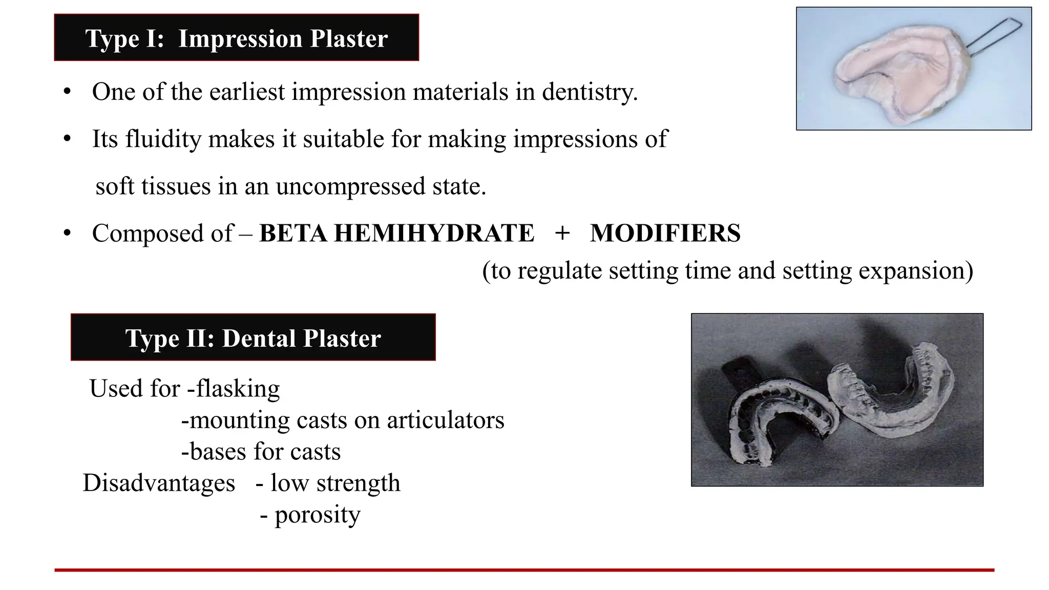 GYPSUM PRODUCTS AND ITS CLINICAL IMPLICATIONS | PPTX