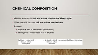 Gypsum products .pptx