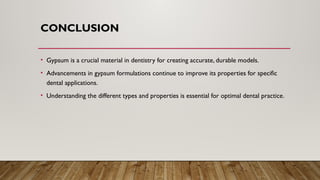 Gypsum products .pptx
