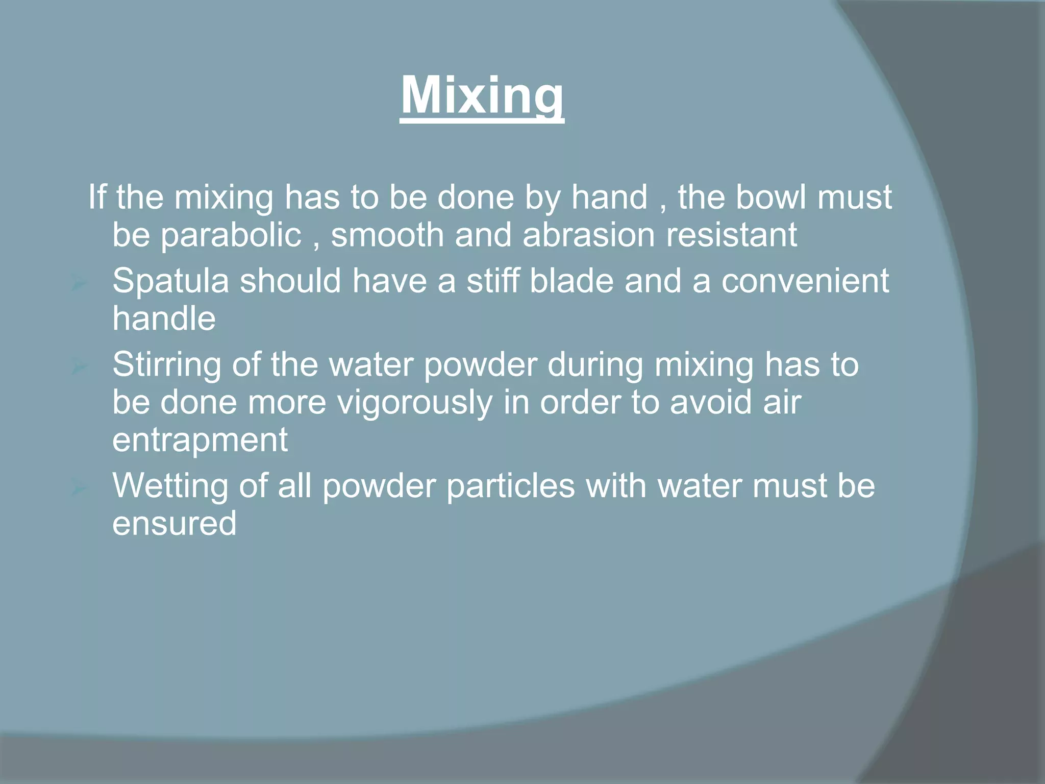 Gypsum products in Dentistry | PPTX