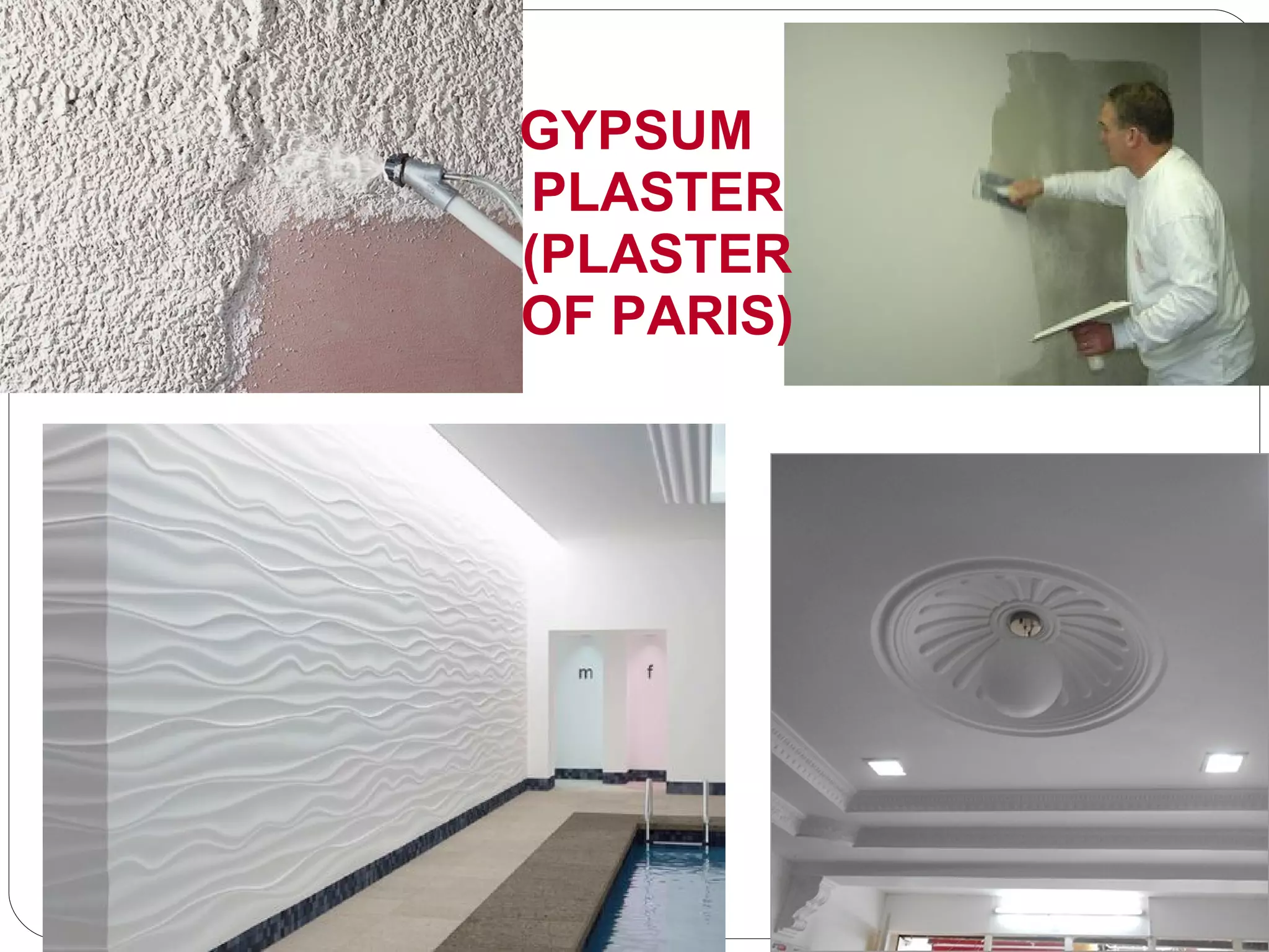 Gypsum Products | PPT | Home Improvement | Home & Garden