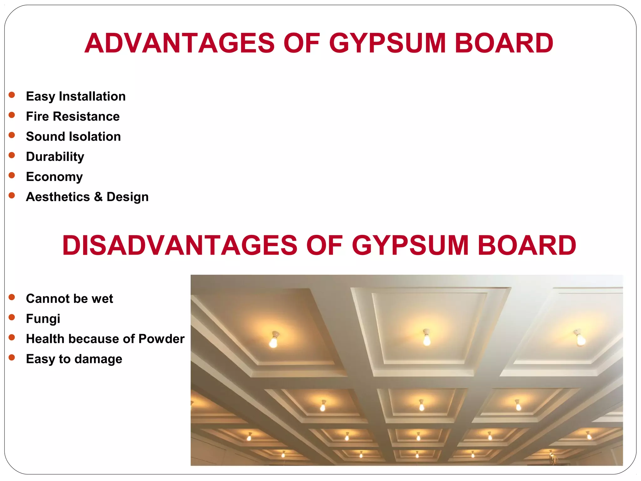 Gypsum Products | PPT